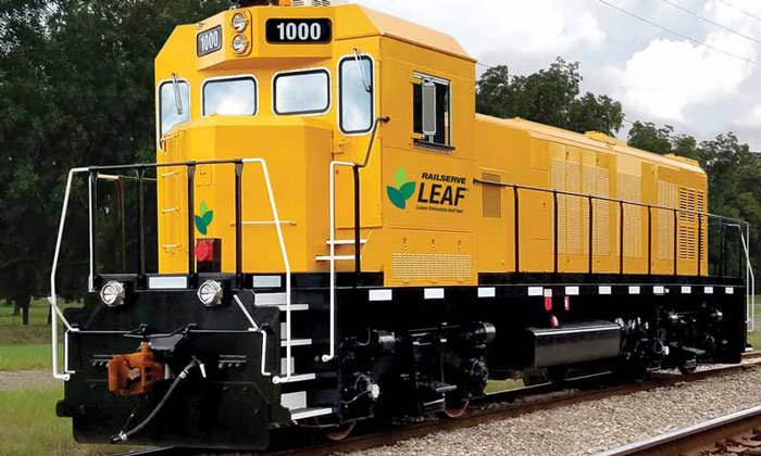 First Railserve Tier 4 Dual LEAF® gen-set locomotive put in service